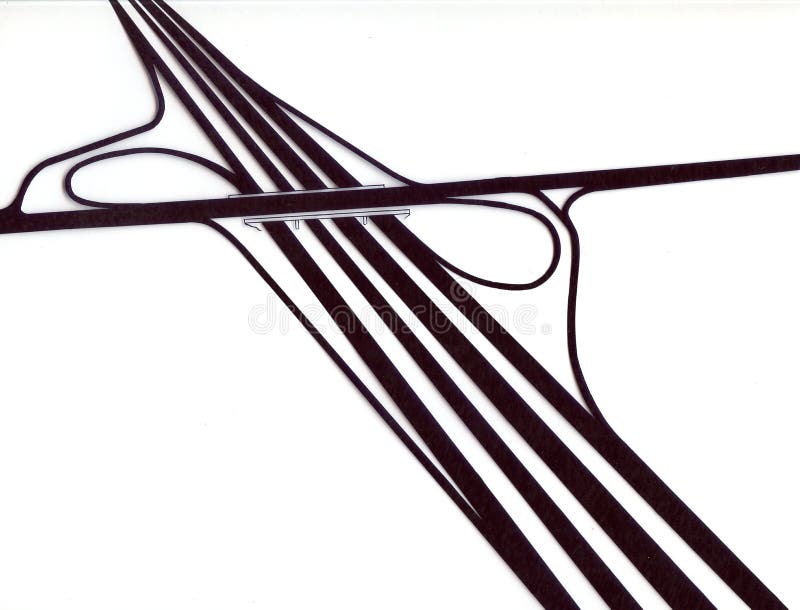 Highway interchange design stock photo. Image of loops - 5720458