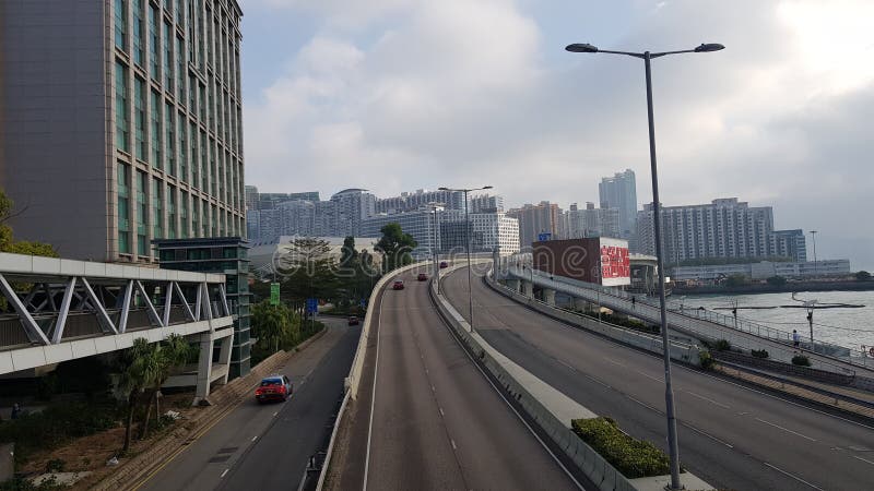 A Highway in Kowloon Hong Kong Stock Photo - Image of hongkong, kong ...