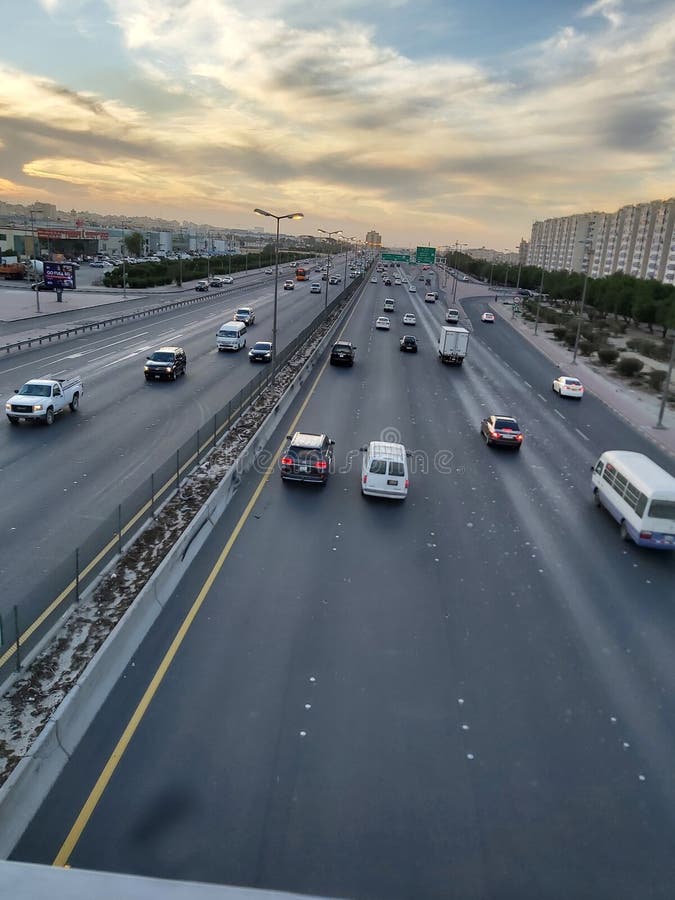 Highway in Kuwait editorial photo. Image of brigade - 236615401