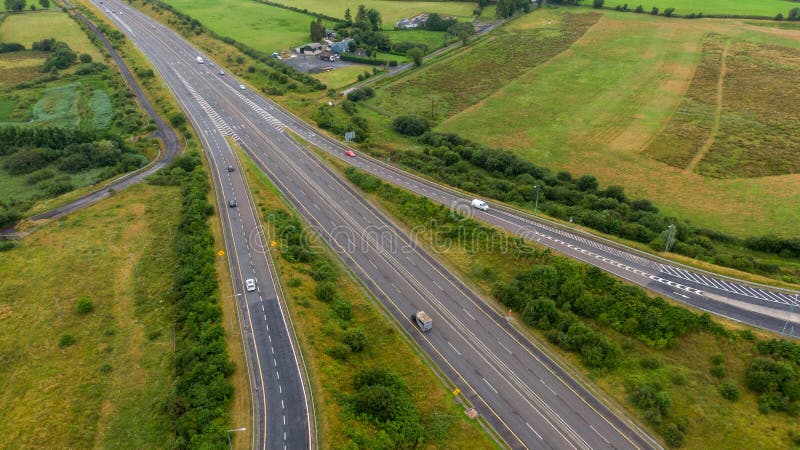 Highway M18, Section from Limerick To Ennis View of Exit To Ennis ...