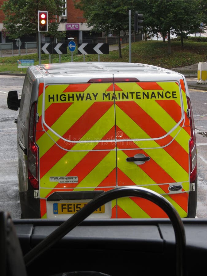 Highway Maintenance van editorial photo. Image of truck - 83243491