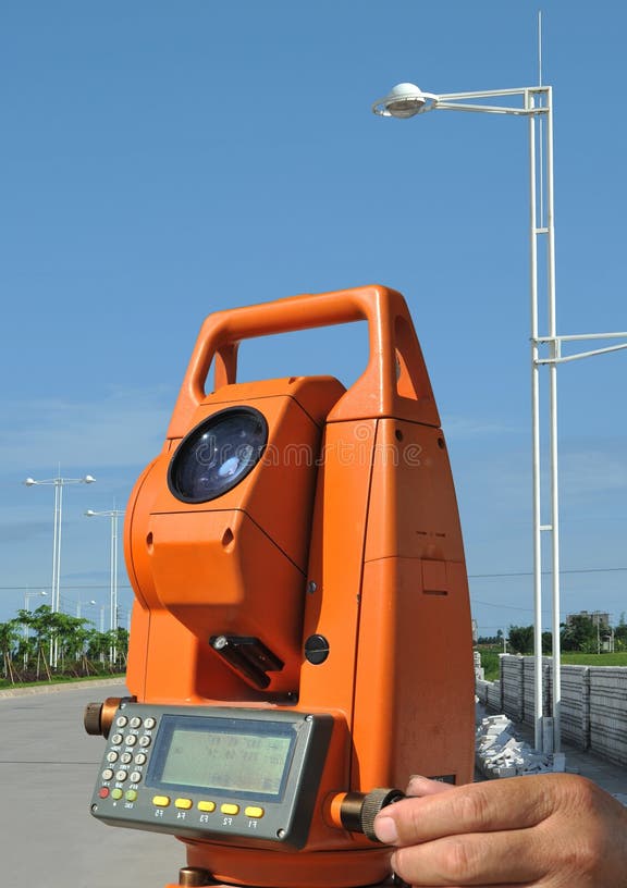 Highway Measurement Equipment Stock Image - Image of accuracy, accurate ...
