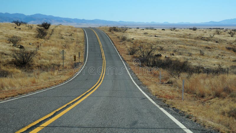 Highway 163 through Monument Valley, Arizona Stock Photo - Image of ...