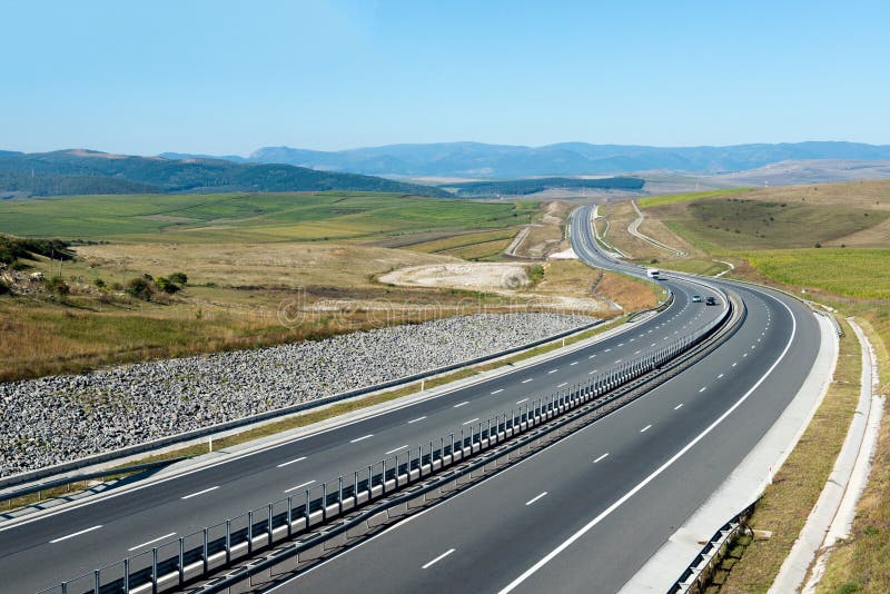 Highway in the morning stock image. Image of pike, cars - 33470919