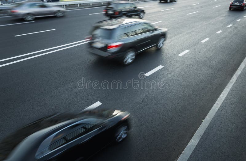 Highway motion stock image. Image of motion, traffic - 43749635