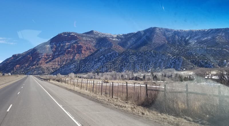 Highway into the mountains stock photo. Image of road - 79342054