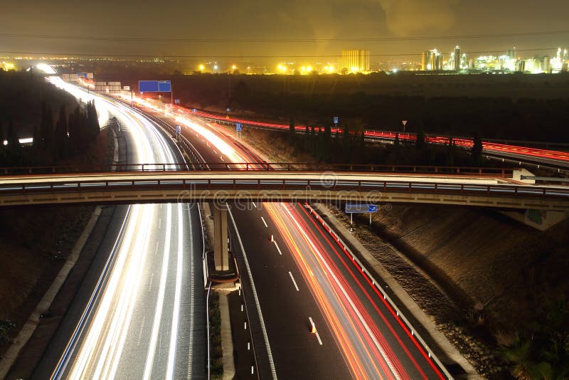 Speed of Light Highways Loops Interchange Austin Traffic Transportation ...