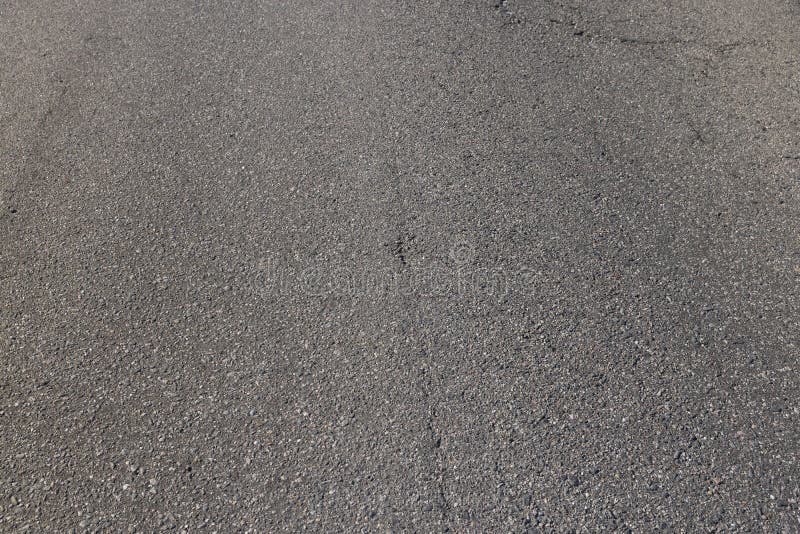 A Highway with Oil Stains and Cracks Stock Image - Image of transport ...