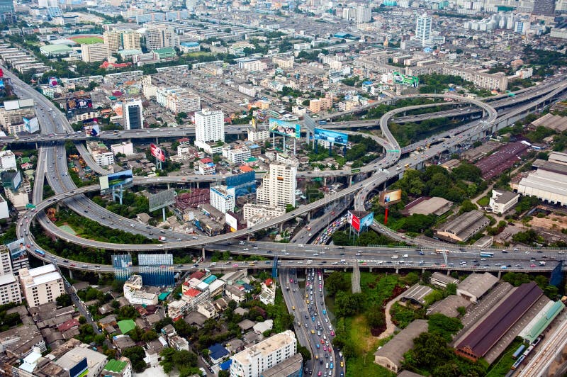 Highway overpass stock image. Image of interstate, direction - 13717413
