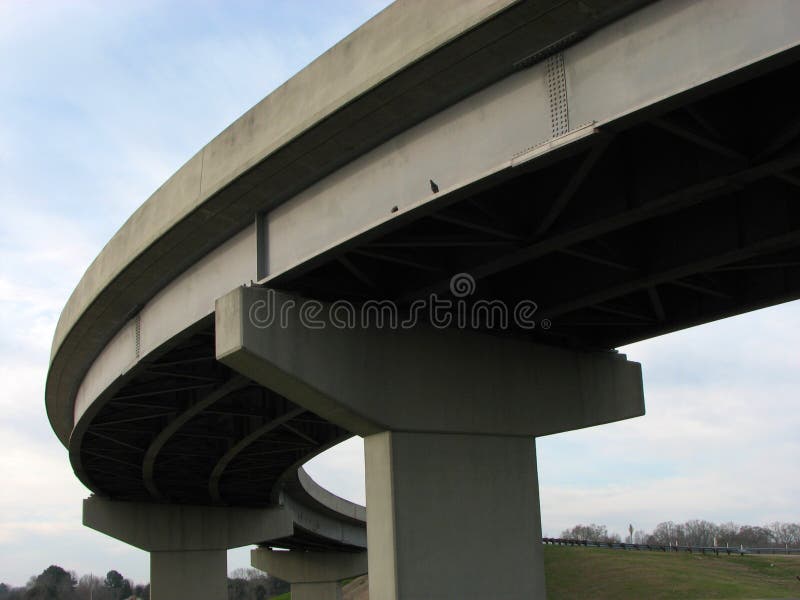 Highway overpass stock photo. Image of ramp, highway, merge - 1965874