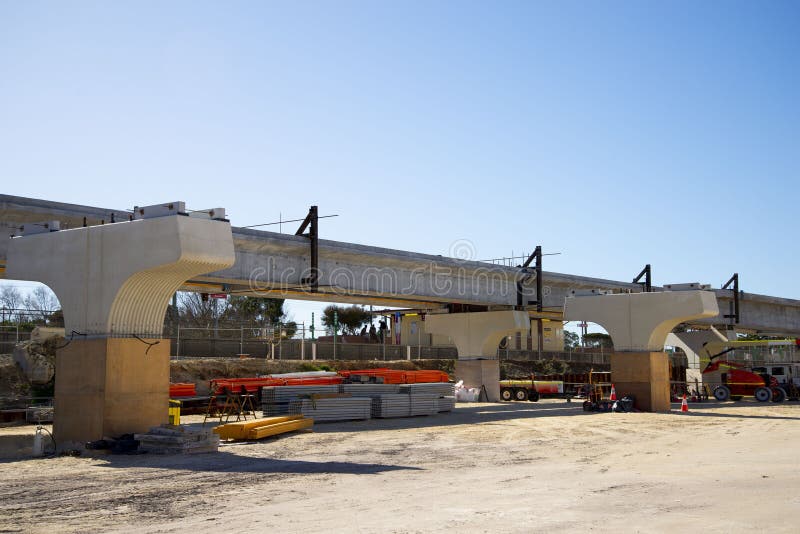 Highway Overpass editorial stock photo. Image of blue - 272046738