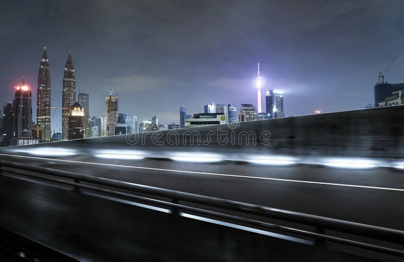 868 City Highway Overpass Car Motion Blur Stock Photos - Free & Royalty ...
