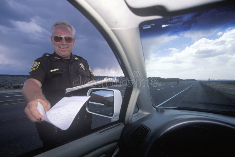 Highway patrolman editorial photography. Image of color - 25961162