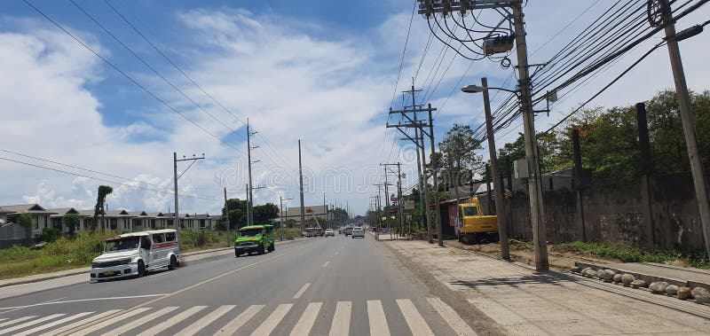 Highway Road in Davao City, Philippines Editorial Photo - Image of ...