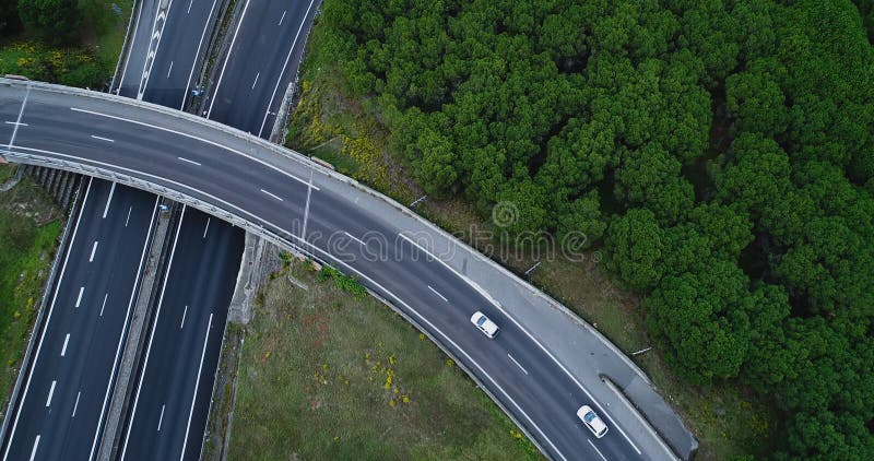 Highway and Road Interchange Stock Photo - Image of crossroads ...