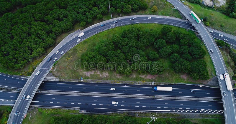 Highway and Road Interchange Stock Photo - Image of interchange ...