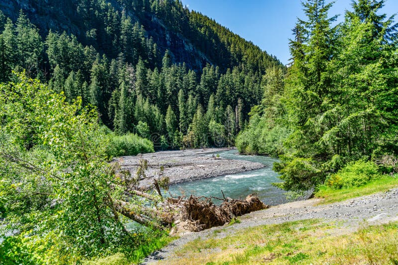 Highway 410 Scenic River 11 Stock Photo - Image of outdoors, state ...