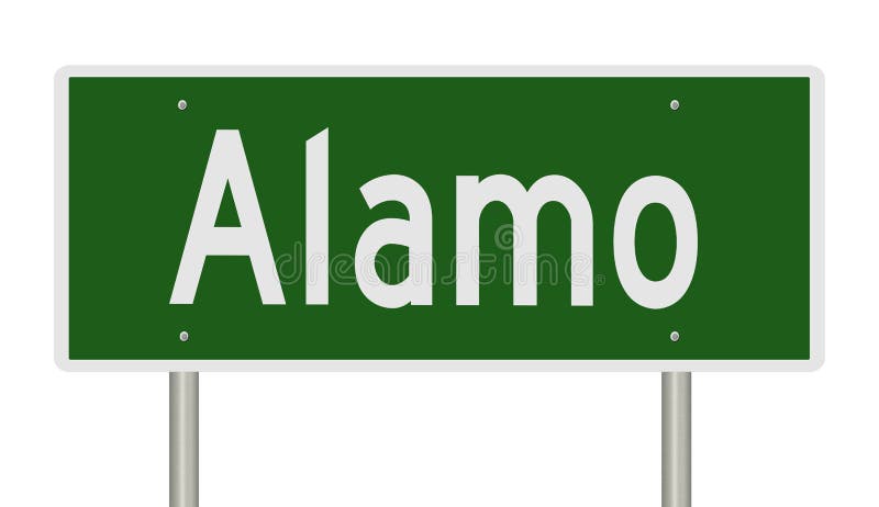 Alamo stock vector. Illustration of antonio, texas, brown - 5560338