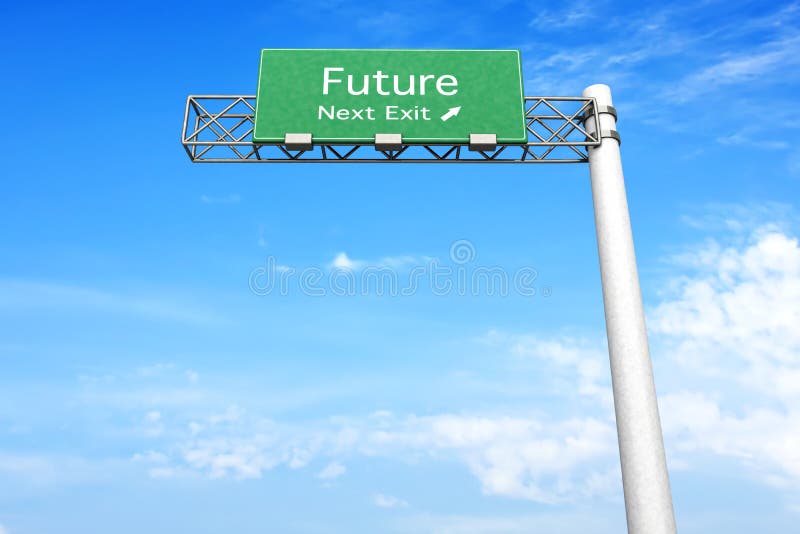 Future direction stock illustration. Illustration of arrow - 12794514