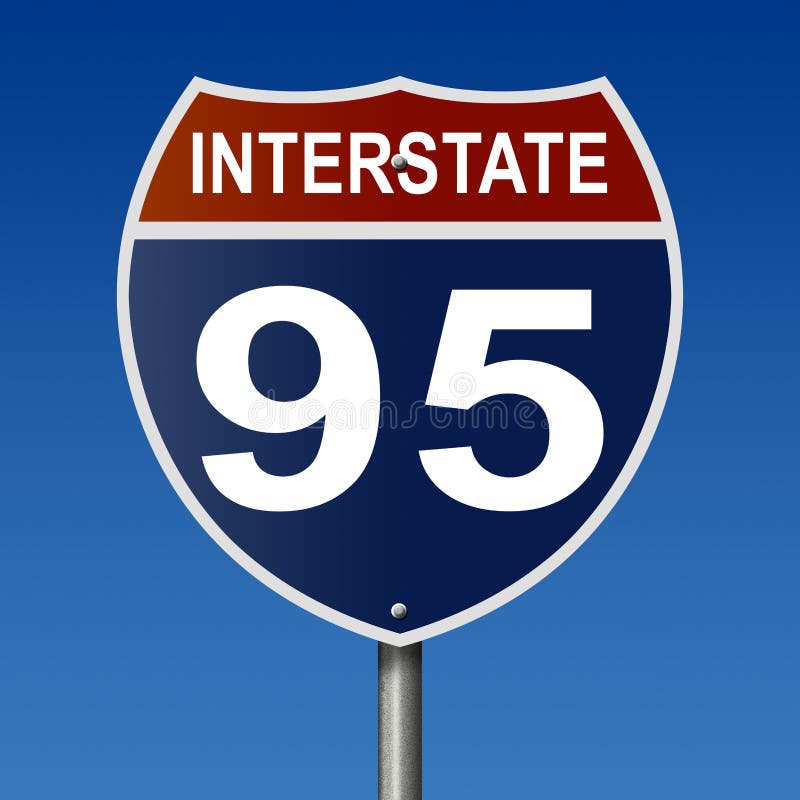 Interstate 95 Sign Stock Illustrations – 23 Interstate 95 Sign Stock ...