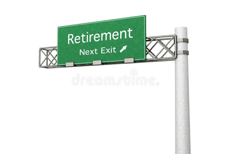 Retirement Exit Sign Stock Illustrations – 101 Retirement Exit Sign ...