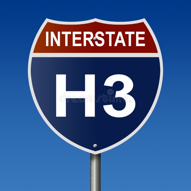 Hawaii highway sign stock vector. Illustration of freeway - 3340161