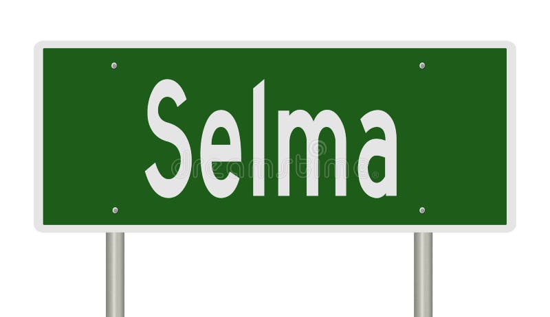 Green Highway Sign Selma Stock Illustrations – 10 Green Highway Sign ...