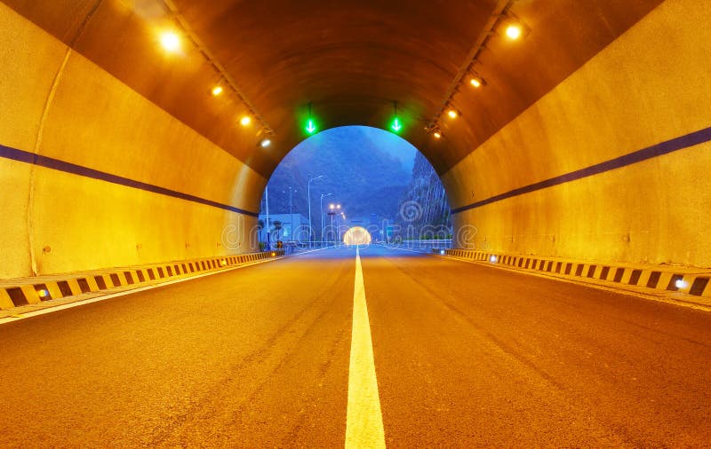 Highway and tunnel stock photo. Image of pattern, architecture - 10173266