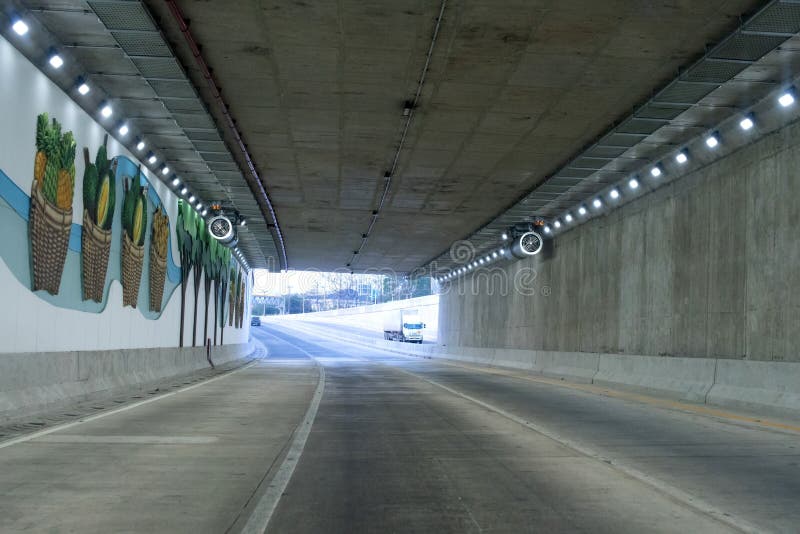 Highway Tunnel in Thailand Underpass To Solve Intersection Problems ...