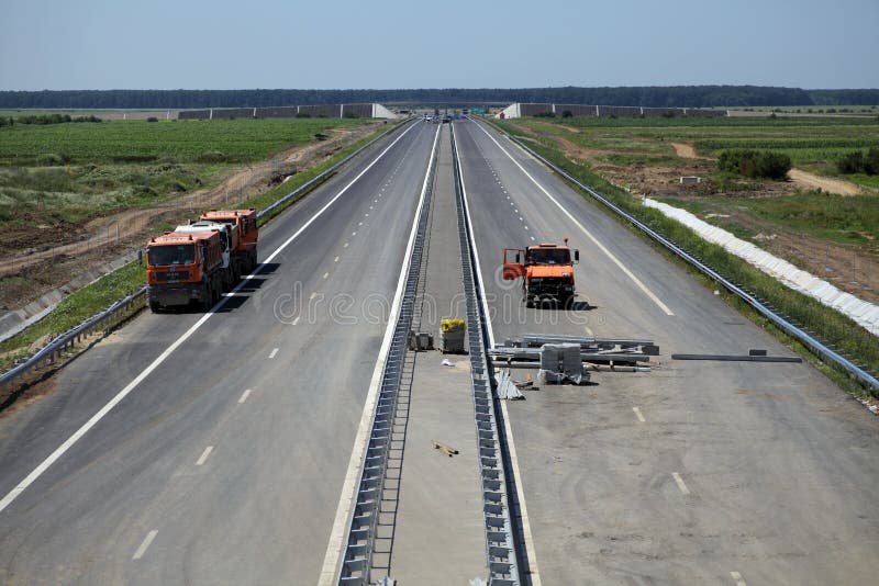 Highway construction editorial photo. Image of construction - 94279736