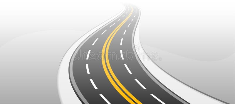 Divided Highway Stock Illustrations – 180 Divided Highway Stock ...