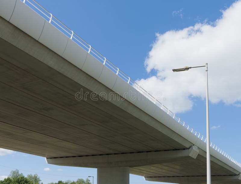 Highway viaduct stock photo. Image of design, long, modern - 25896176