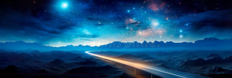 Highway Winding through Space, Connecting Distant Star Systems and ...