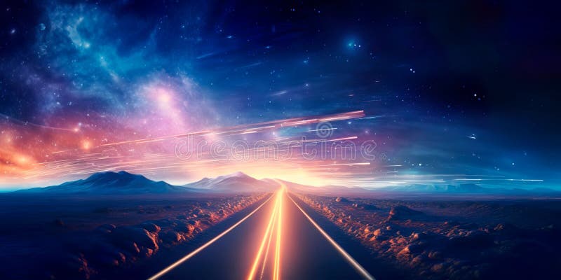 Highway Winding through Space, Connecting Distant Star Systems and ...
