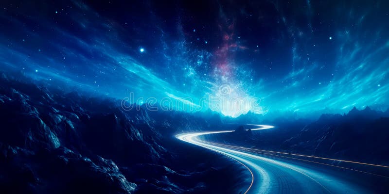 Highway Winding through Space, Connecting Distant Star Systems and ...