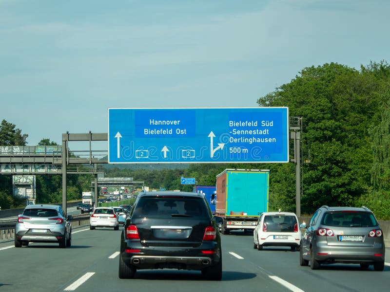 Highways are Congested with Traffic. Stock Photo - Image of freeway ...