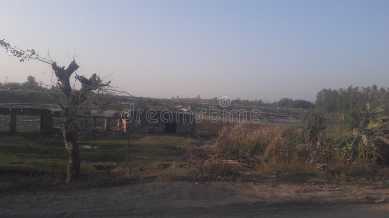 The Indian Highy Way Road Side View Stock Image - Image of view, indian ...