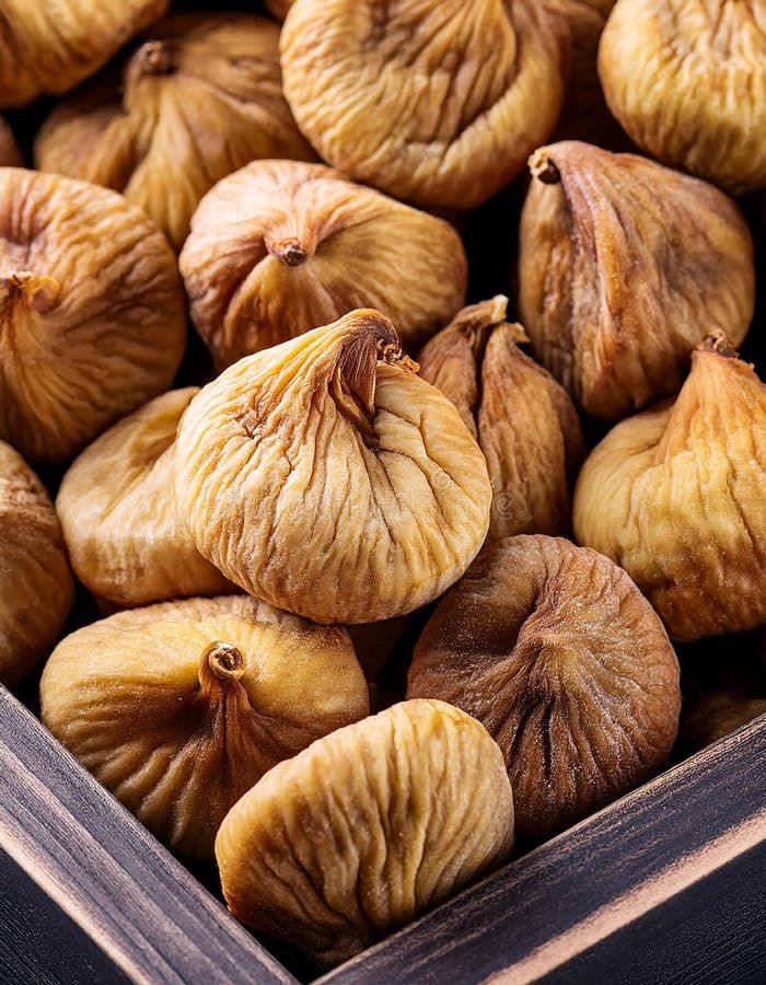 Higos Secos Naturales. Higos Secos Al Sol Como Fondo Stock de ...