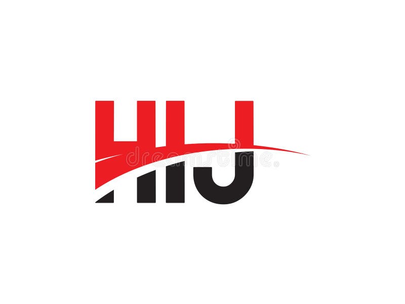 HIJ Letter Initial Logo Design Vector Illustration Stock Vector ...