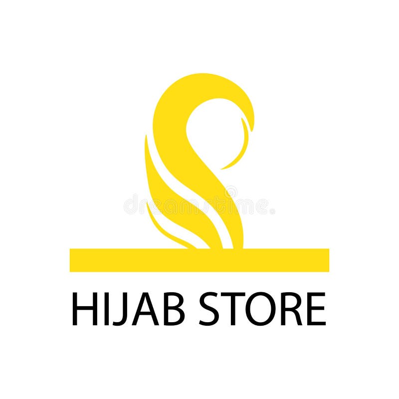 Hijab logo vector stock vector. Illustration of scarf - 174361683