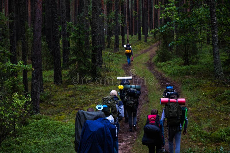 Hike editorial photography. Image of adventure, nature - 96746357