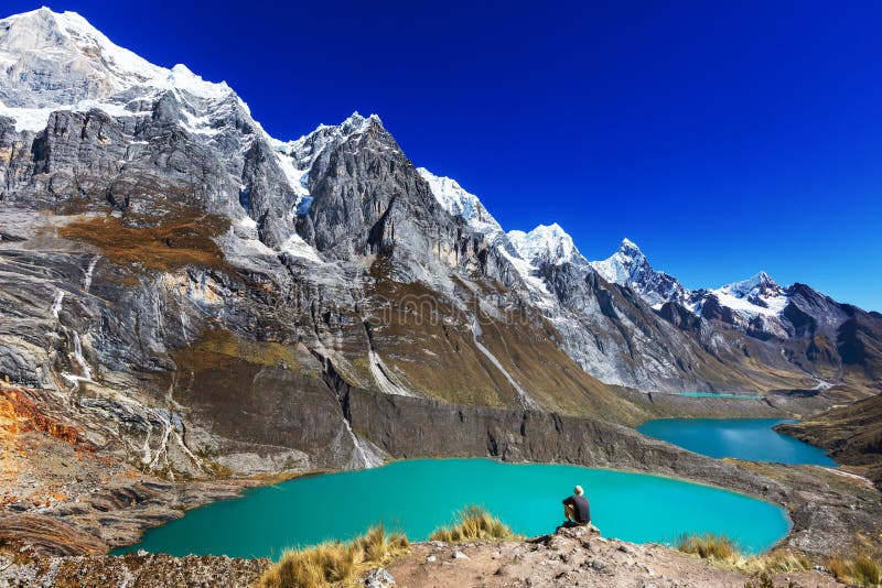 Hike in Peru stock image. Image of expedition, background - 172183205