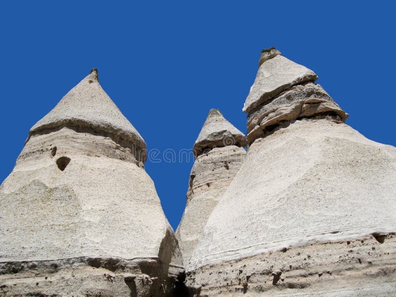 Hike through Tent Rocks National Monument Stock Photo - Image of ...