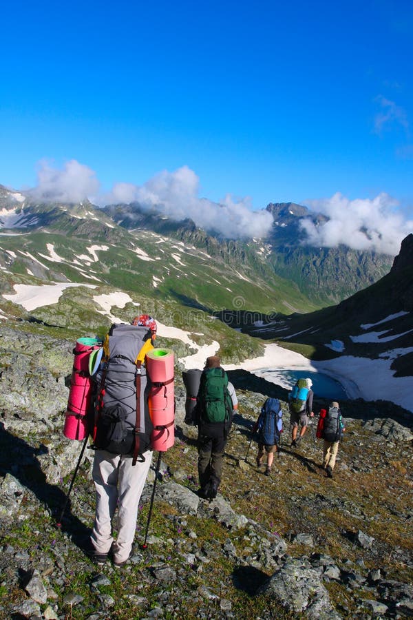 Hiker stock image. Image of equipment, nature, hiking - 10428281