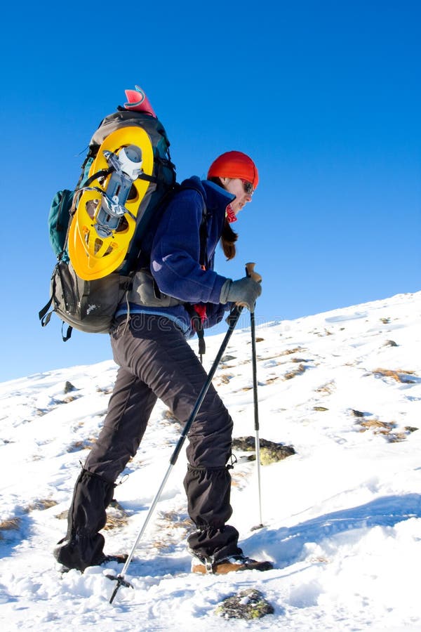 Hiker stock image. Image of hiker, outside, male, cold - 10809945