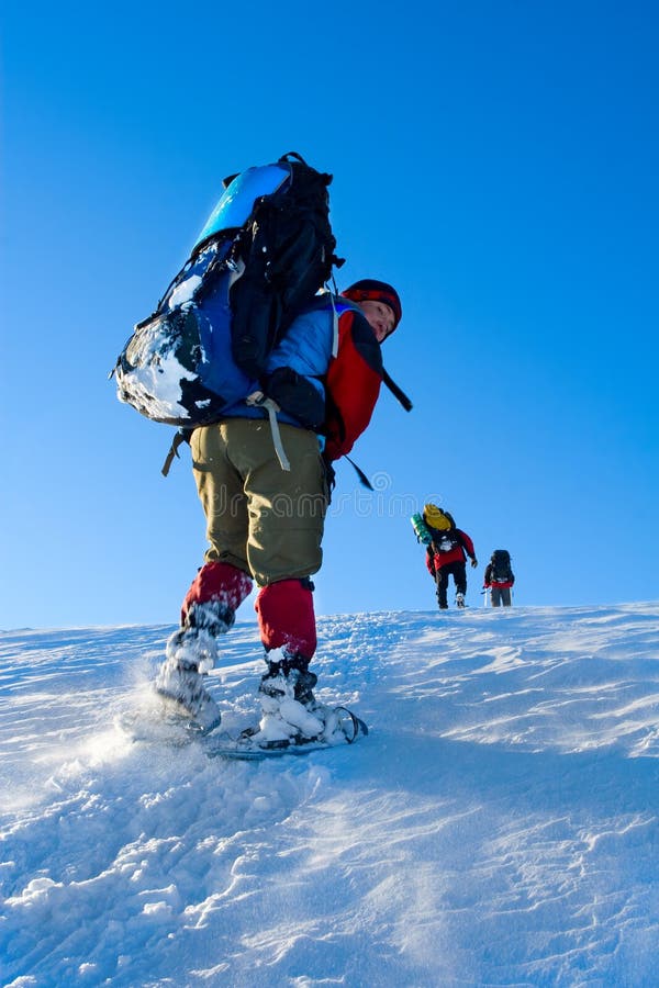 Hikers stock image. Image of cold, hiking, sports, outside - 10430387