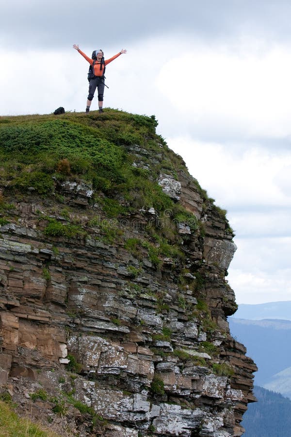 Hiking stock image. Image of fitness, landscape, portrait - 16722763