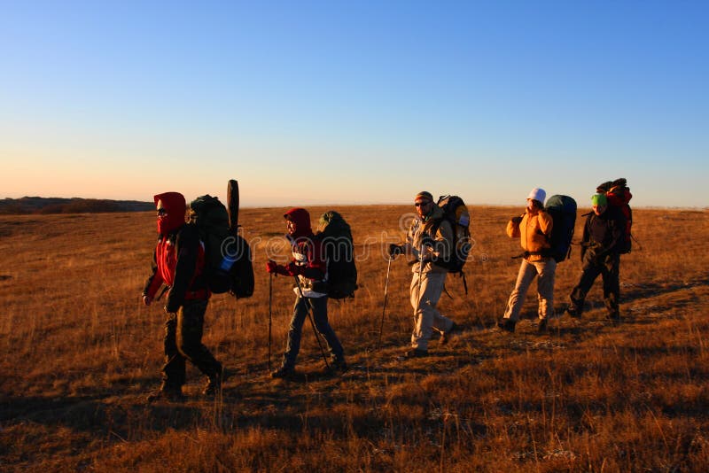 Hiking stock image. Image of climb, nature, hiker, activity - 8492837
