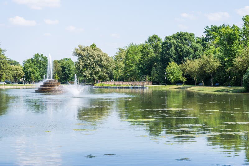 Hiking Area in Baker Park in Frederick, Maryland Stock Photo - Image of ...