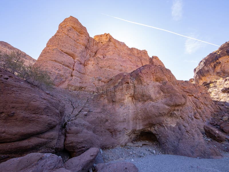 Hiking in the Arizona Hot Spring Trail Stock Image - Image of nature ...